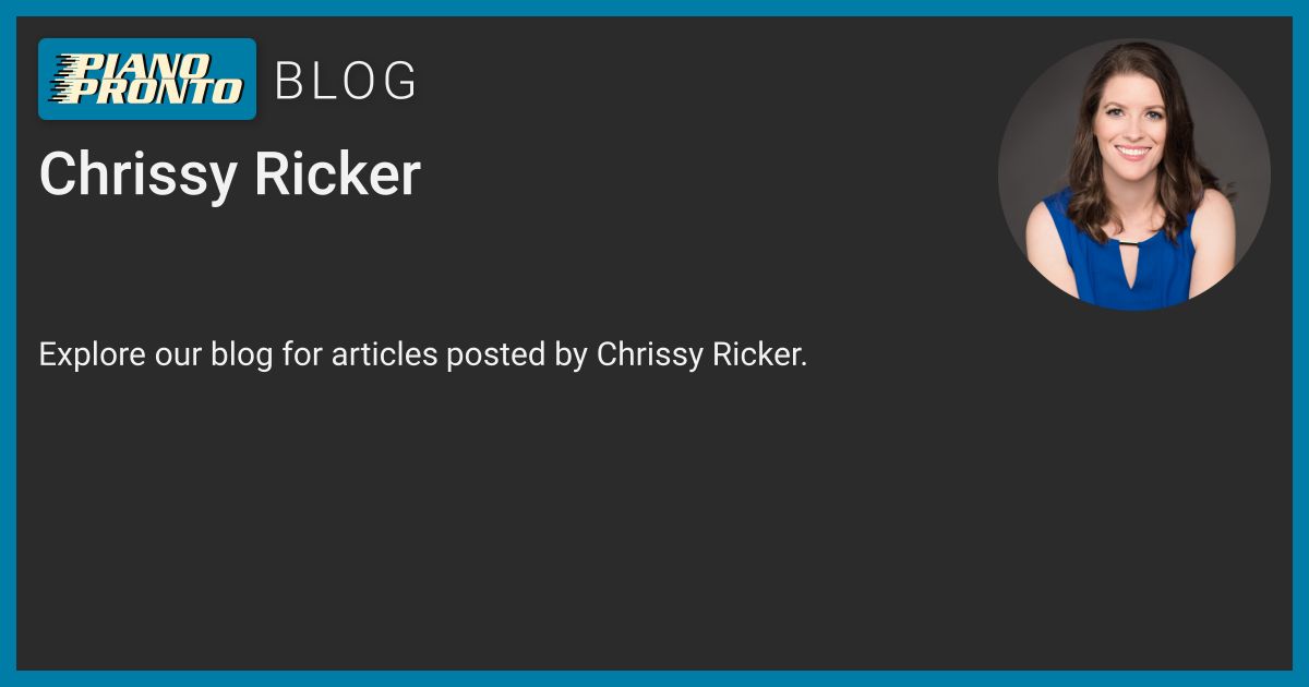 Chrissy Ricker | Piano Pronto Publishing