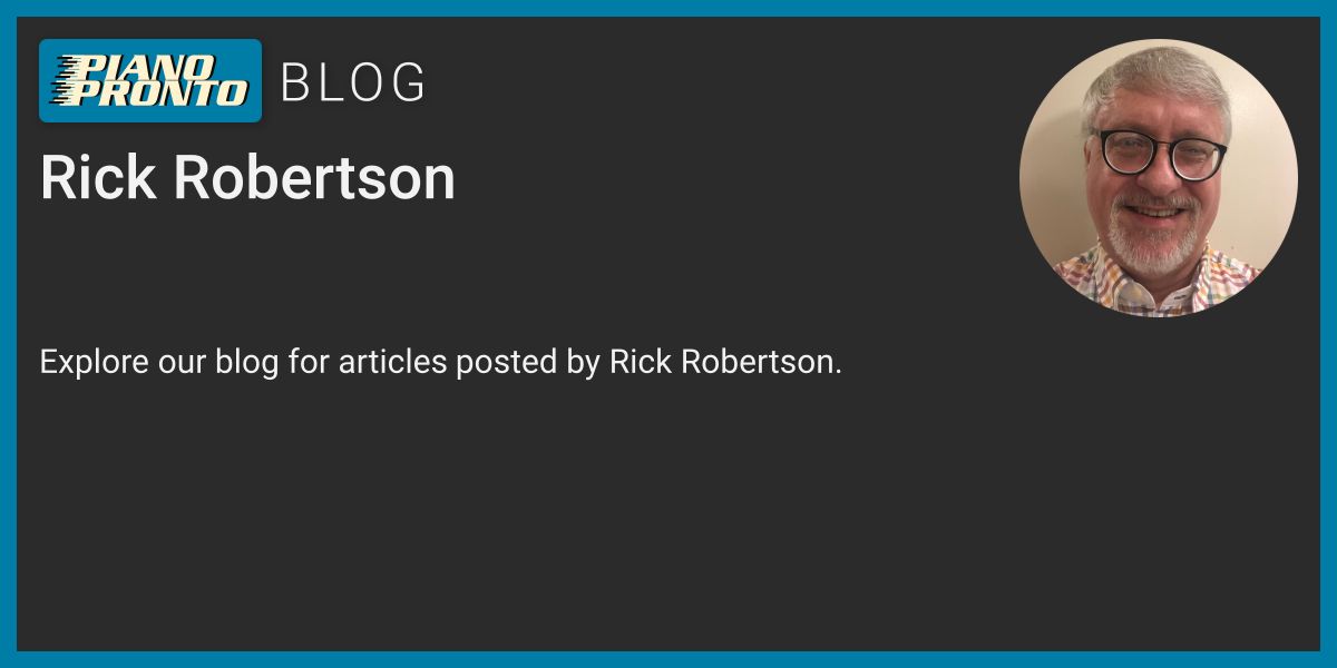 Rick Robertson | Piano Pronto Publishing