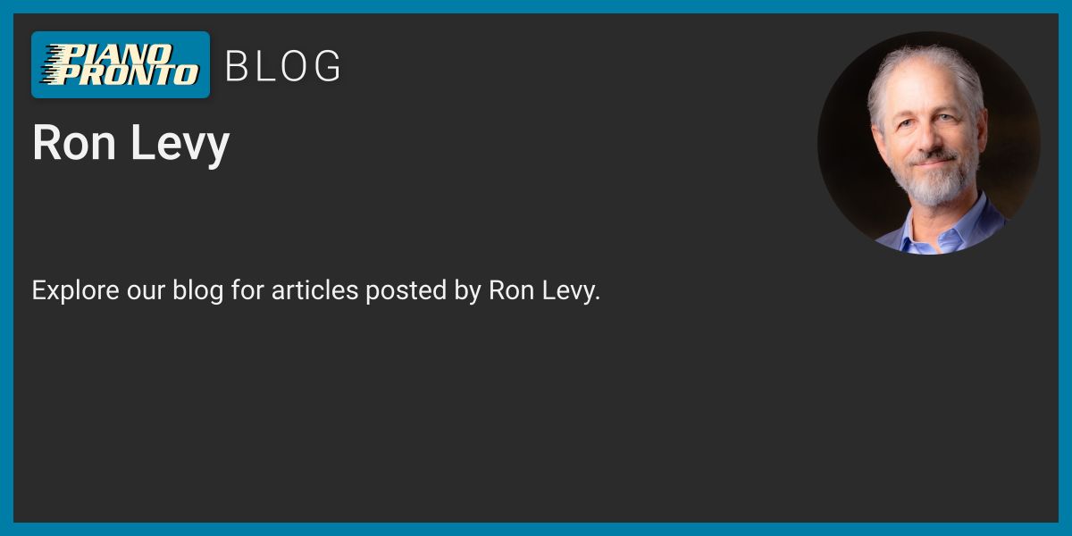Ron Levy | Piano Pronto Publishing